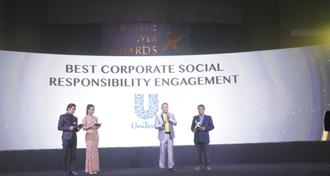 Myanmar Employer Awards “(CSR) Award” has a significant impact in the ...
