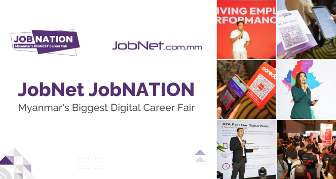 Digital Career Fair JobNet JobNATION Attracts 4000+Attendees in Yangon ...