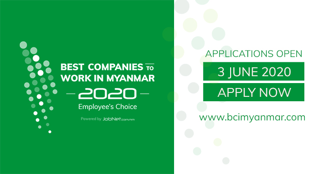 2020 BEST COMPANIES TO WORK IN MYANMAR Powered by JobNet.com.mm ...