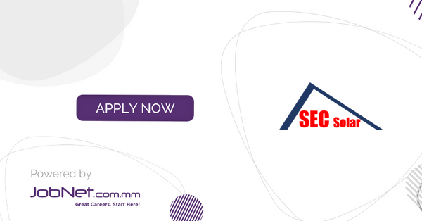 Senior Solar Engineer(Commercial & Industrial ) | SEC Myanmar Company ...